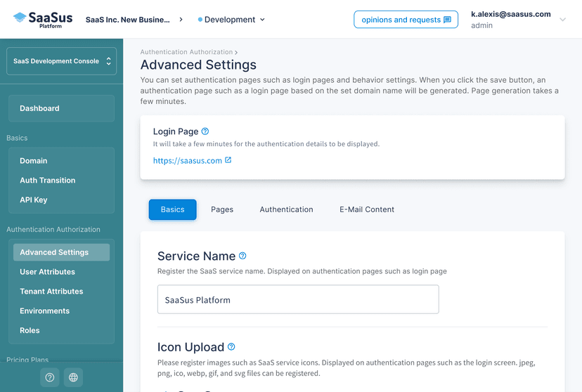SaaSus Platform | SaaS that supports the development, operation, and sales of BtoB SaaS